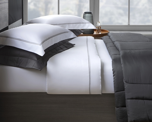 Jogo de Cama Mônaco King - Cetim 300 Fios 100% Algodão Egípcio - Linha K
